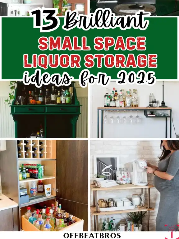 13 Brilliant Liquor storage ideas for small spaces – Offbeatbros