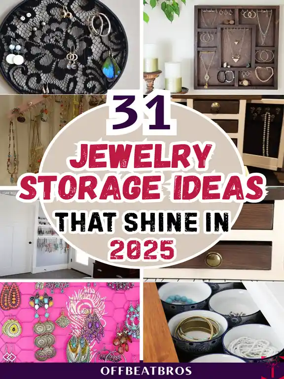 31 Creative Jewelry Storage Ideas for Every Budget – Offbeatbros