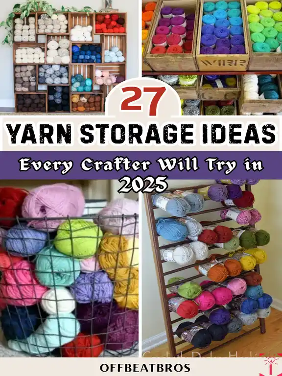 27 Creative Yarn Storage Ideas for a Tidy Crafting Space – Offbeatbros