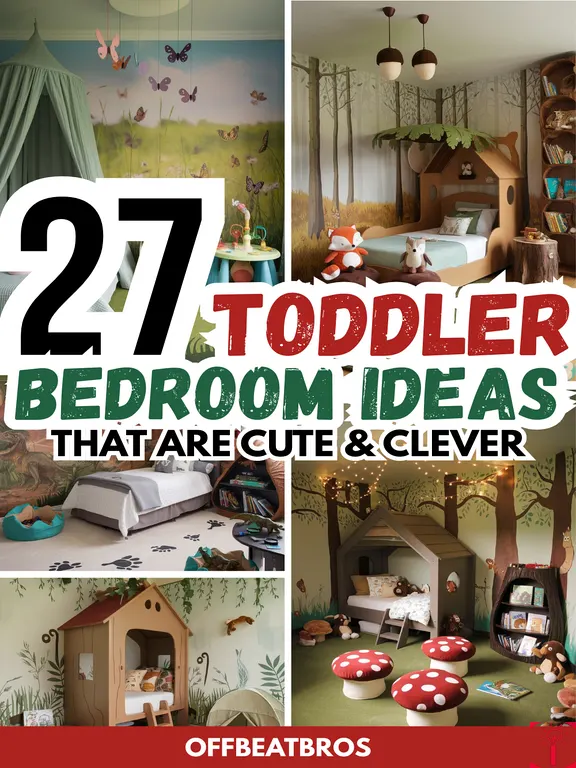 27 Insanely Cute Toddler Bedroom Ideas You’ll Want to Copy – Offbeatbros