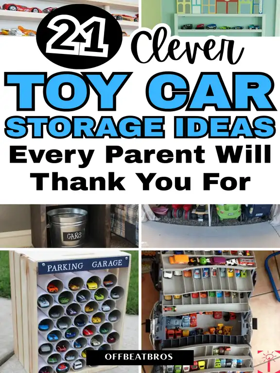 21 Clever Toy Car storage Ideas to DIY – Offbeatbros