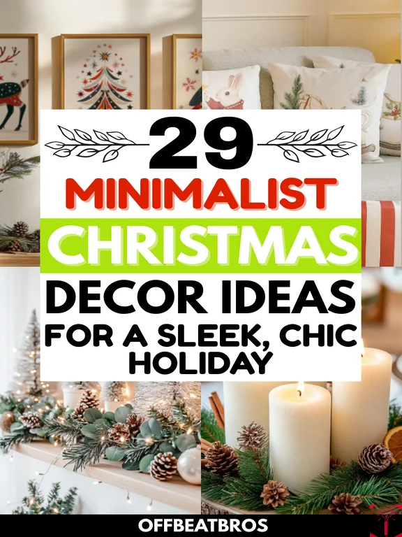 29 Minimalist Christmas Decor Ideas for a Chic Holiday Look – Offbeatbros